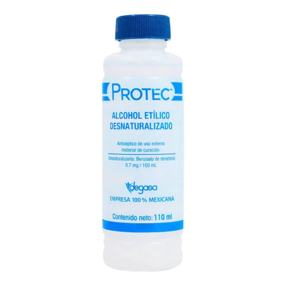Alcohol Desnaturalizado 110 ml Protec ALCDEG