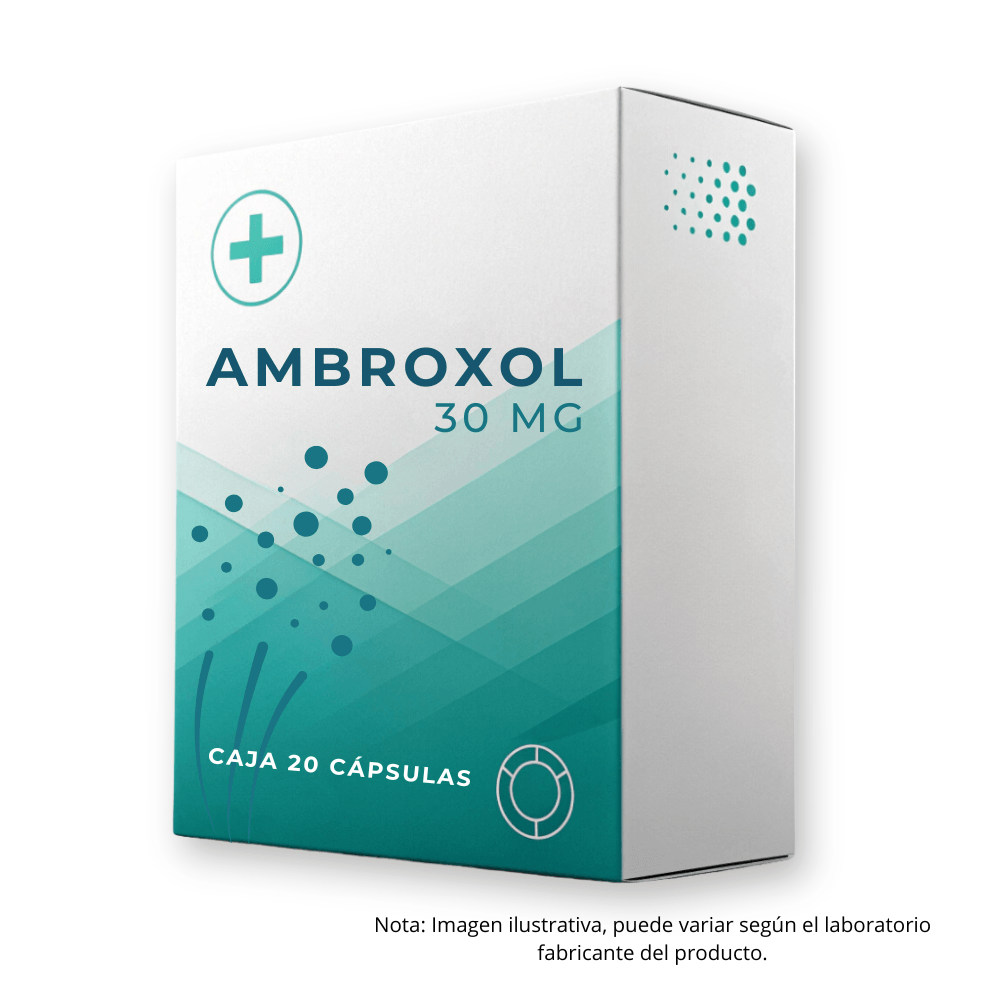 Ambroxol 30 mg Caja 20 Cápsulas AMB001