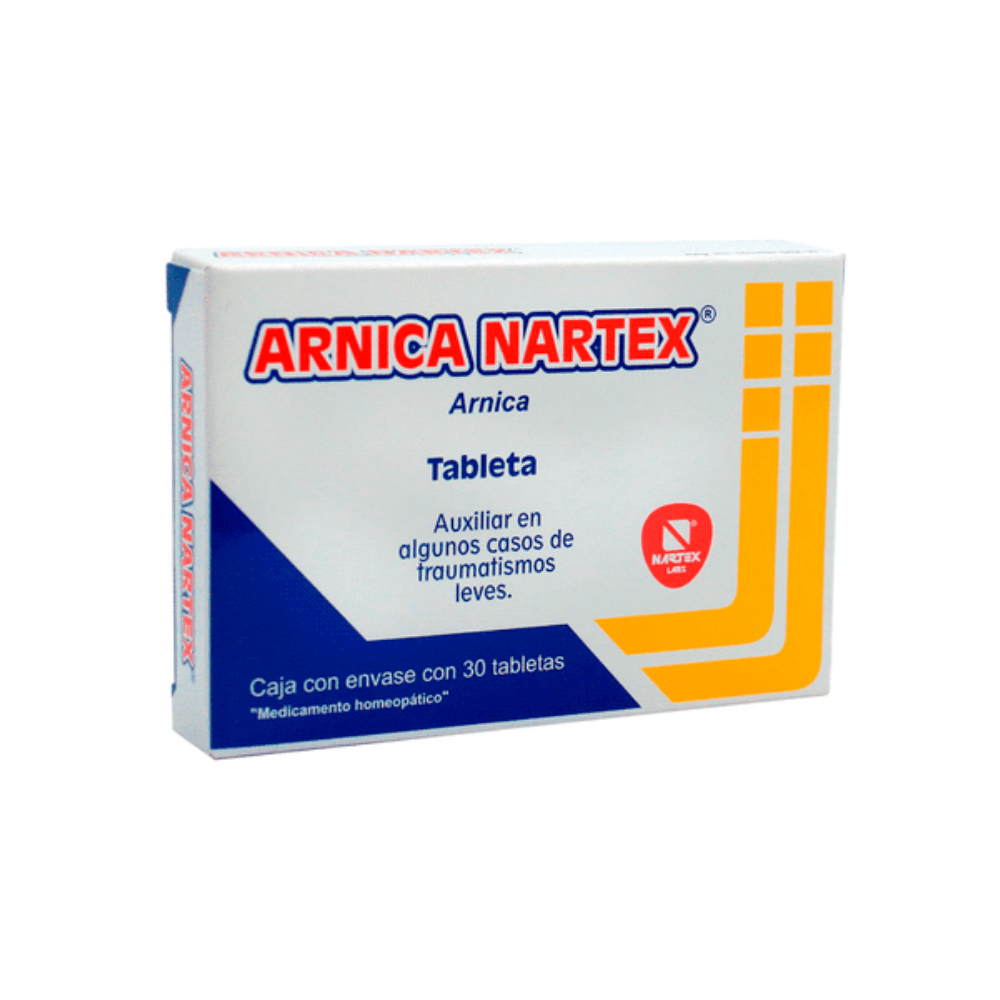 Tabletas Árnica Nártex 6 C