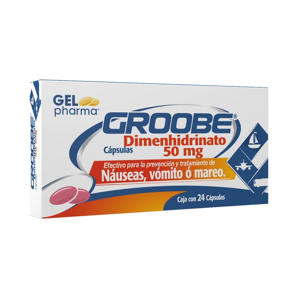 Cápsulas Groobe 50 mg
